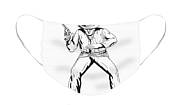 Cowboy with Pistol Drawn in Gunfight Viewed from the Front View Comics ...